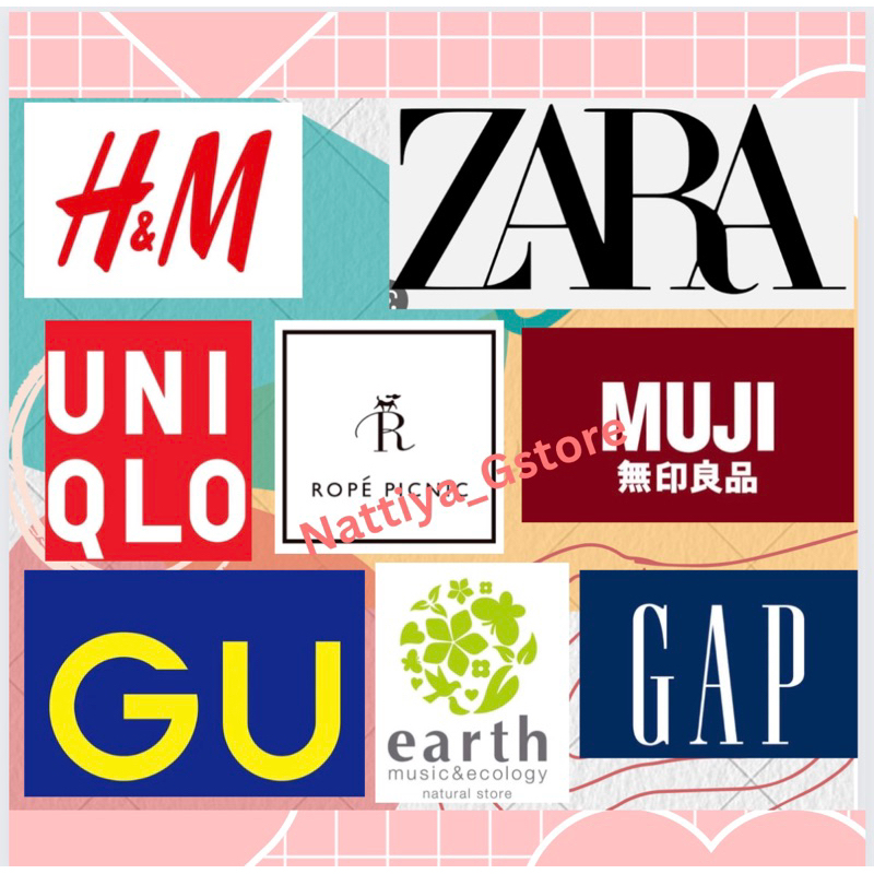 เสื้อแบรนด์ญี่ปุ่นมือสอง GU, UNIQLO, H&M สำหรับไลฟ์สดเท่านั้น | Shopee Thailand