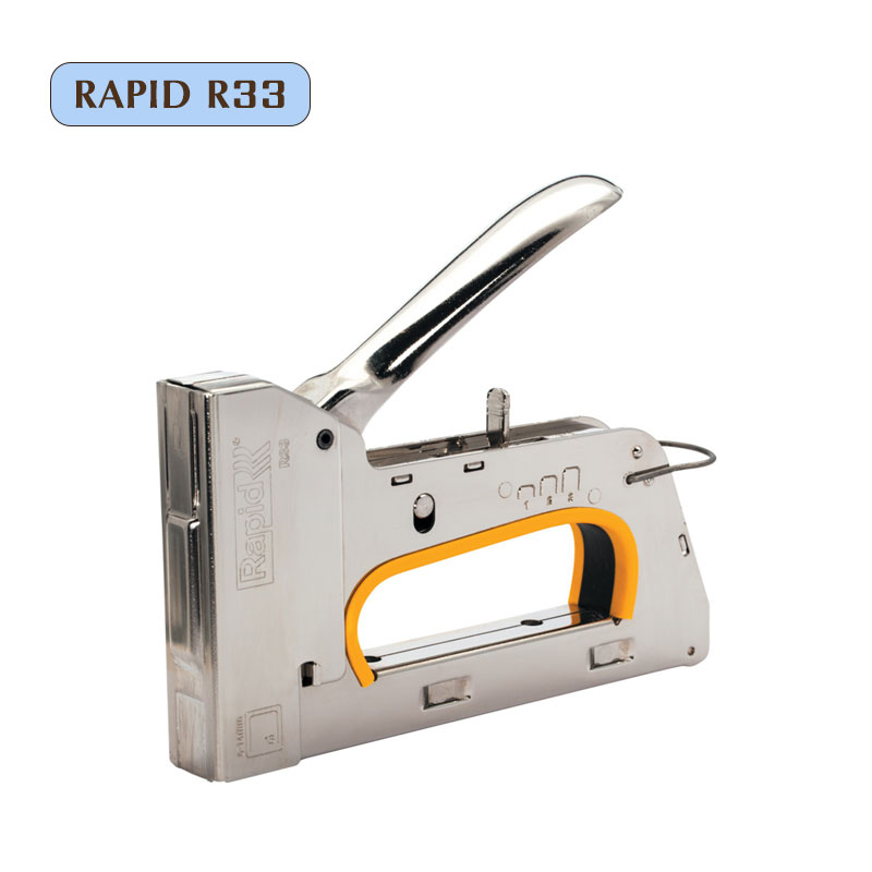 เครื่องยิงบอร์ด RAPID R23/R33 เหมาะสำหรับติดงานบนบอร์ด ใช้ยิงผ้า หนัง ...