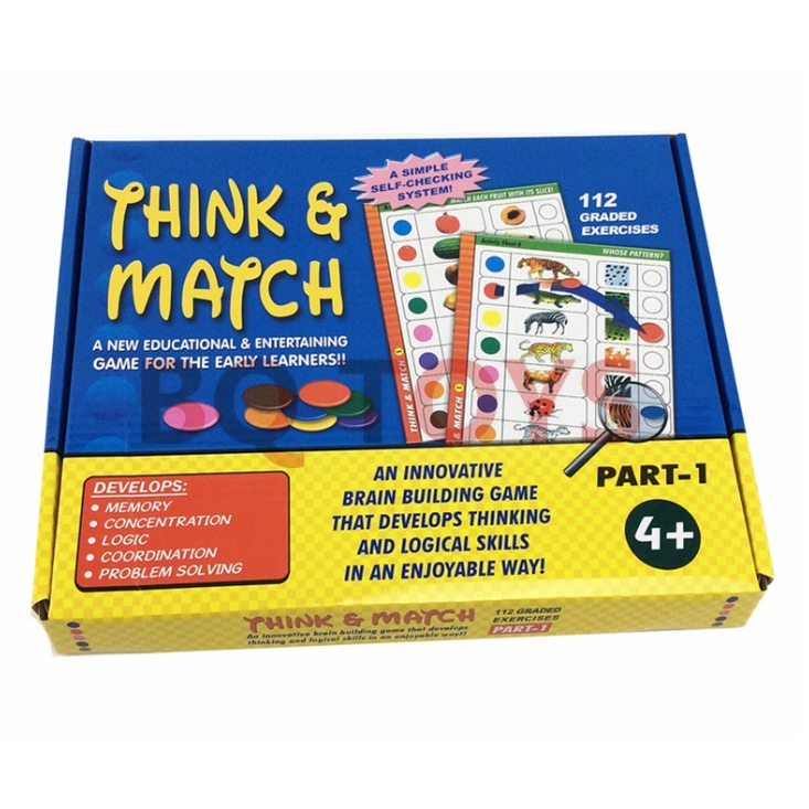 Think and Match - Shape & color matching puzzle game เกมจับคู่ ของเล่น ...