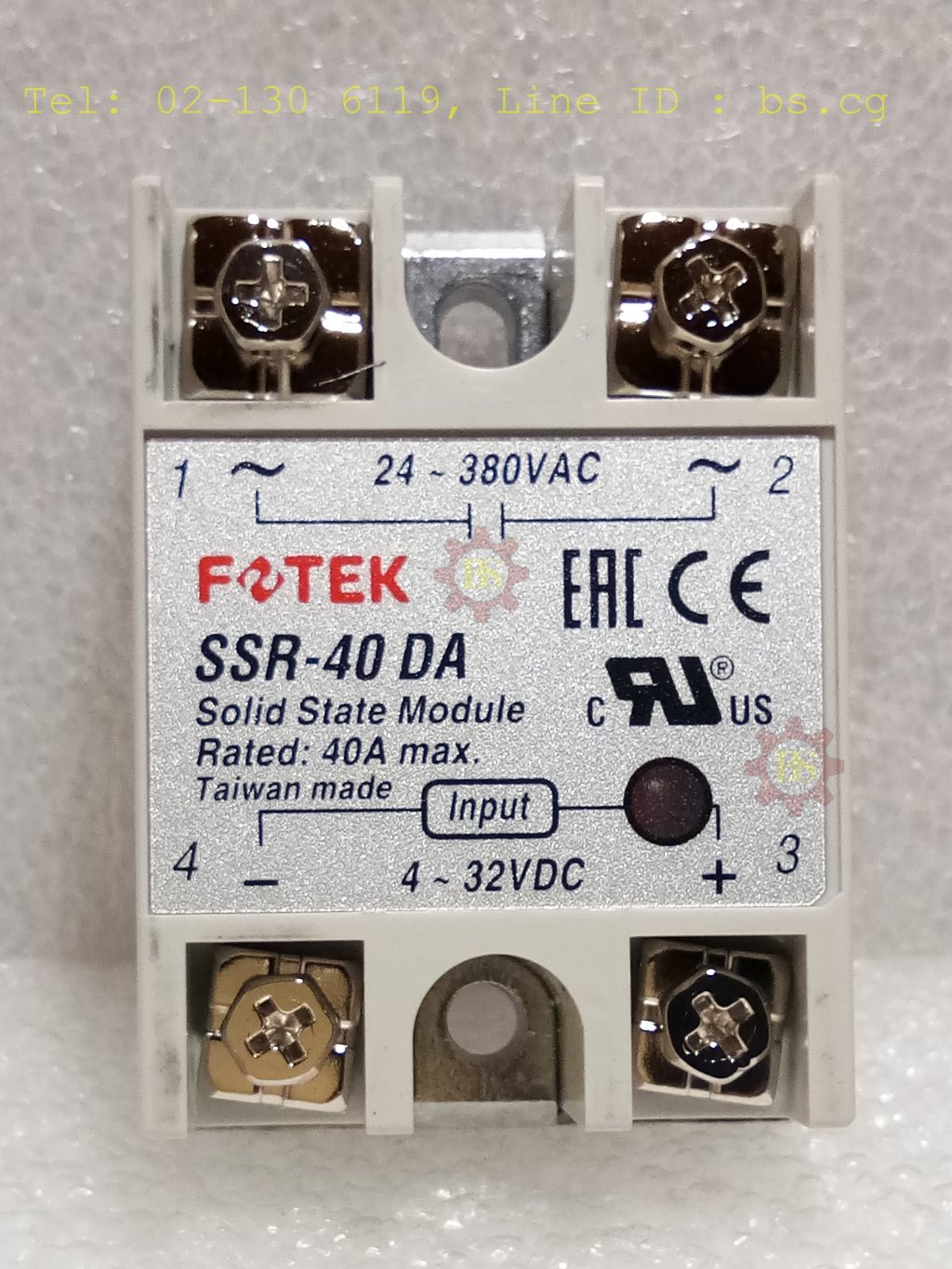 FOTEK : Single Phase Solid State Relay, SSR-40DA *สินค้าแท้จากไต้หวัน* | Shopee Thailand