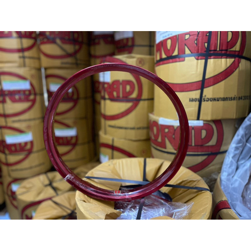 วงล้อ ทรงAสีแดวโมราด1.40/17-MORADทรงA ตัวเลเซอร์(สินค้าราคาต่อคุ่ ...