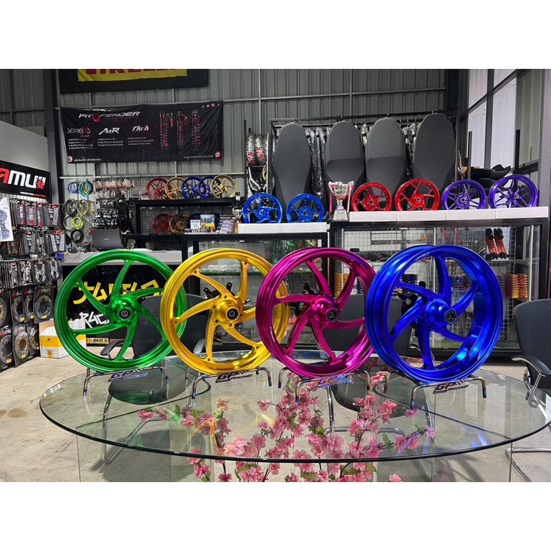 ล้อ GP Racing CNC สำหรับForza350และXmax | Shopee Thailand