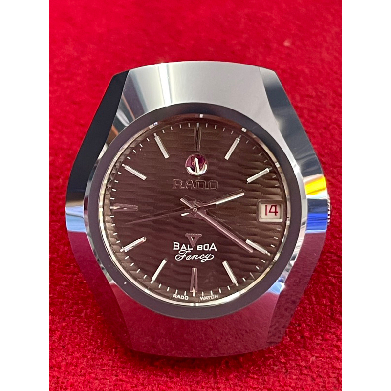 ราโด้ BALBOA Fancy 25 jewels Automatic ตัวเรือนคาไบรท์ นาฬิกาผู้ชาย มือ ...