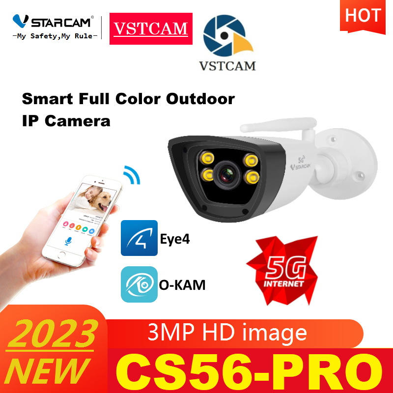 Vstarcam CS56-PRO ( รองรับ WiFi 5G ) ความละเอียด 3MP กล้องวงจรปิดไร้สาย ...