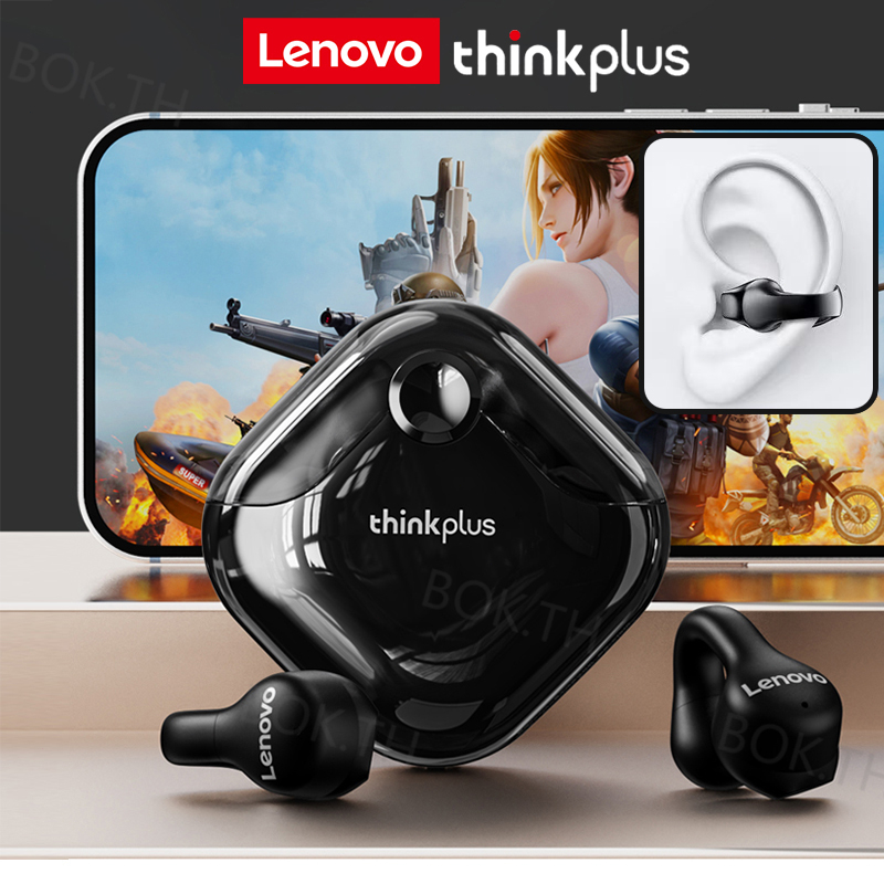 Lenovo Thinkplus XT61 หูฟังไร้สาย Ear bone clip Earphone หูฟังTWS Bluetooth 5.3 สําหรับ IOS ...