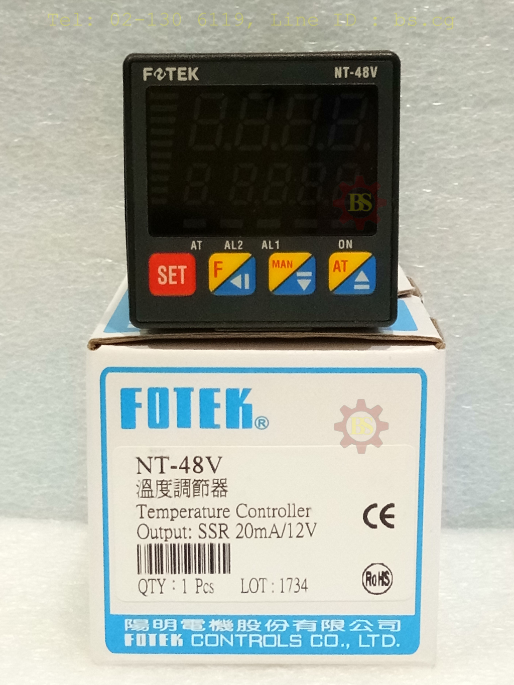 FOTEK : Temperature Controller Output : SSR 20mA/12V NT-48V *สินค้าเเท้ ...