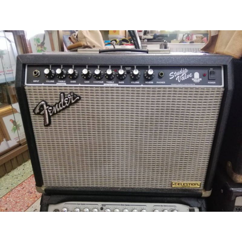 -AMP fender studio valve ภาคเสียงแตกแบบหลอด ดอก Celestion 8 นิ้ว×2 ...