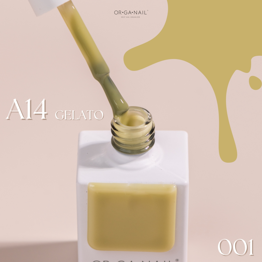 สีเจลไซรัปพาสเทล organail รหัส A014 Gelato | Shopee Thailand