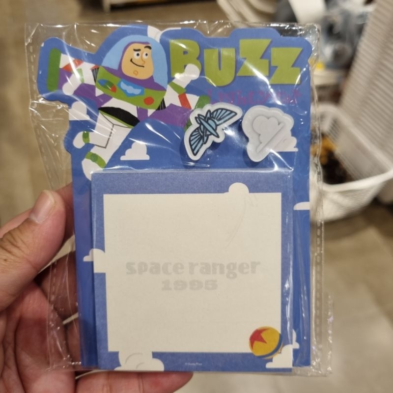 Miniso X Toy Story โพสอิท Post-it & Pin 80 sheets ทอยสตอรี่ Green Man ...