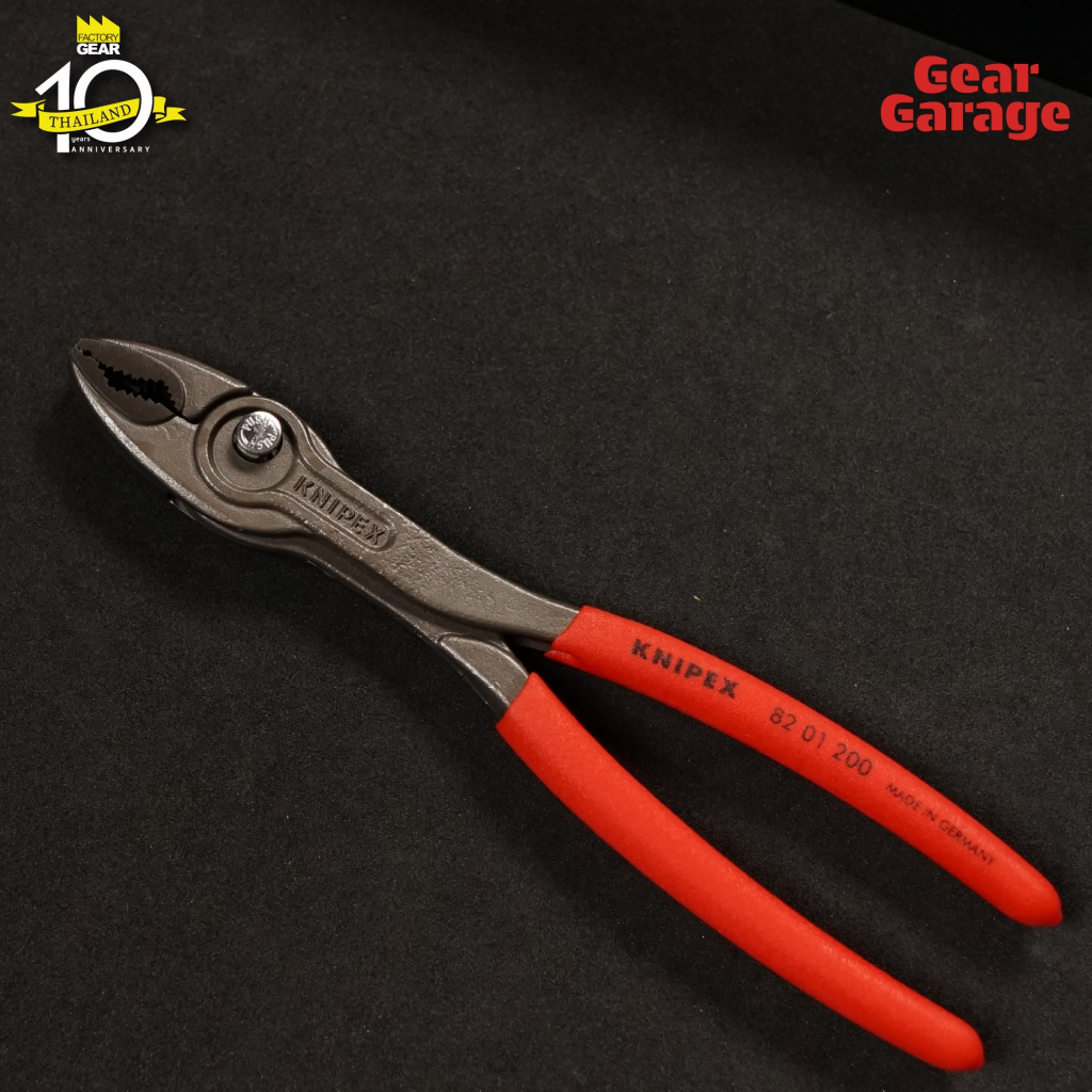 KNIPEX NO.82 01 200 KNIPEX TwinGrip Frontgreifzange (คีมสำหรับถอดหัวน็อตรูด) Factory Gear By ...