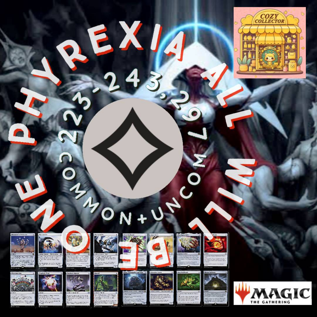 MTG Phyrexia: All Will Be One single แยกใบ C/U ไร้สี Colorless ลำดับ ...