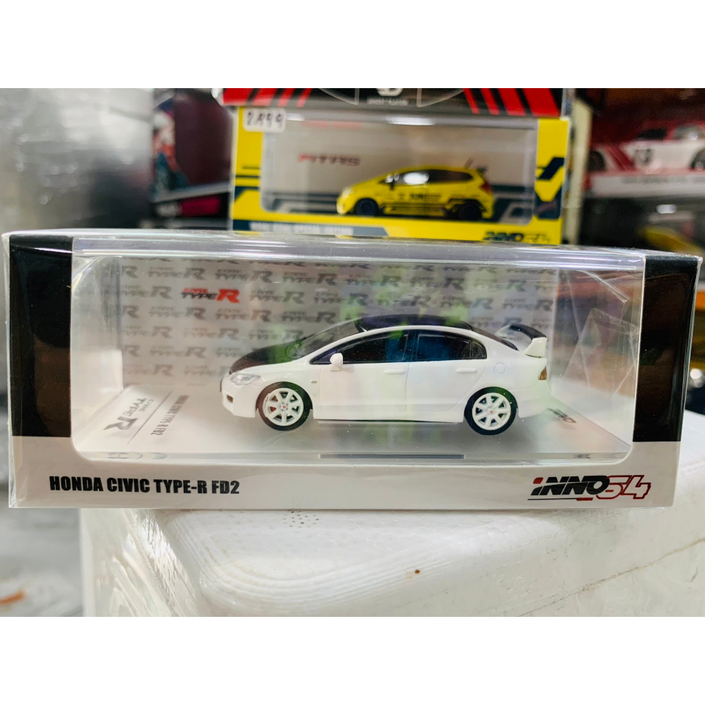 Honda Civic type-r FD2 w/carbon bonnet and roof top (INNO64) | Shopee Thailand