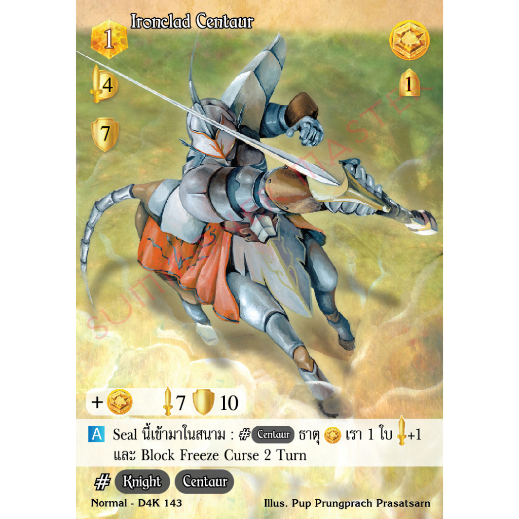 [SMN] Summoner Master New Era Single - D4K2 Normal - การ์ดซัมมอนเนอร์ ...