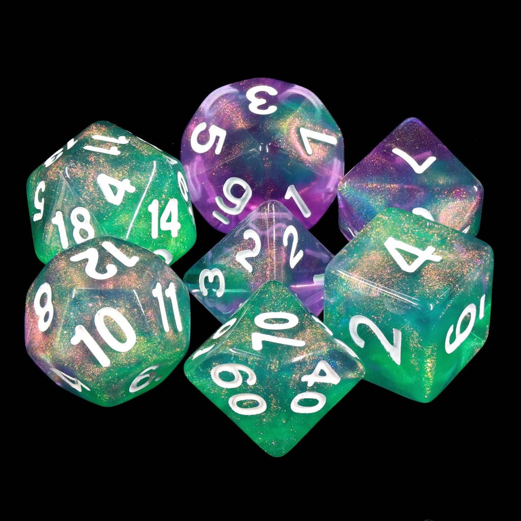 ลูกเต๋า Dice Set of 7 | For DnD D&D MTG RPG TRPG Boardgames เกมกระดาน ...