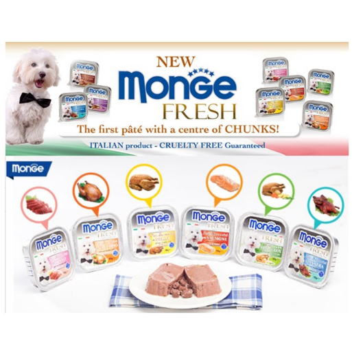 Monge Fresh อาหารสุนัขชนิดเปียก | Shopee Thailand
