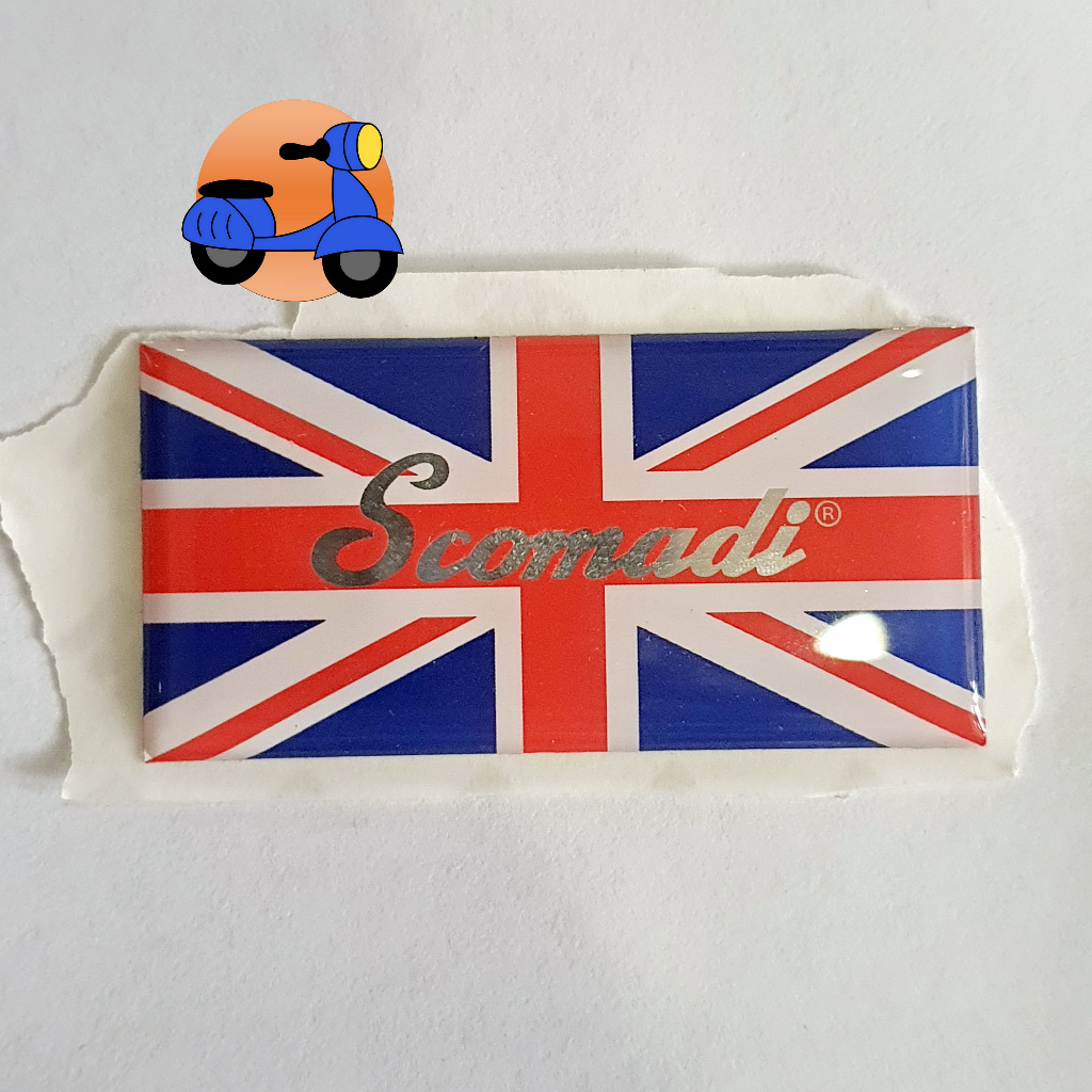สติ๊กเกอร์ธง ติดเกะหน้า Sticker Flag สำหรับ Scomadi ทุกรุ่น | Shopee ...
