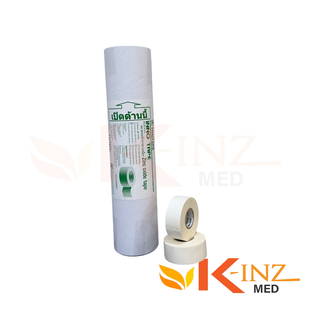 พลาสเตอร์ผ้า ไทยเทป /พลาสเตอร์ผ้ากาว ยี่ห้อ INNOTAPE ชนิดขาย/กระบอก ...