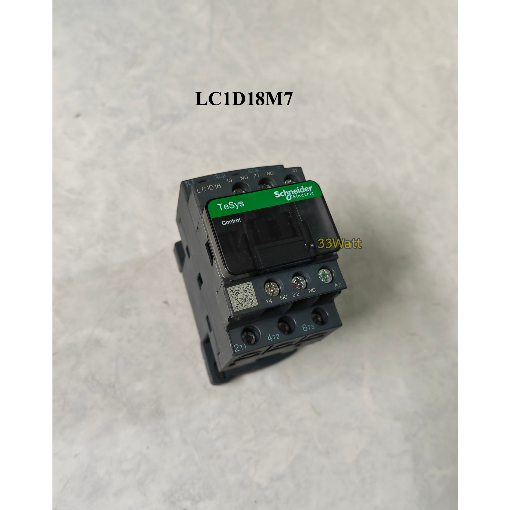 ชไนเดอร์ อิเล็คทริค แมกเนติคคอนแทคเตอร์ LC1D18M7 Magnetic contactor ...
