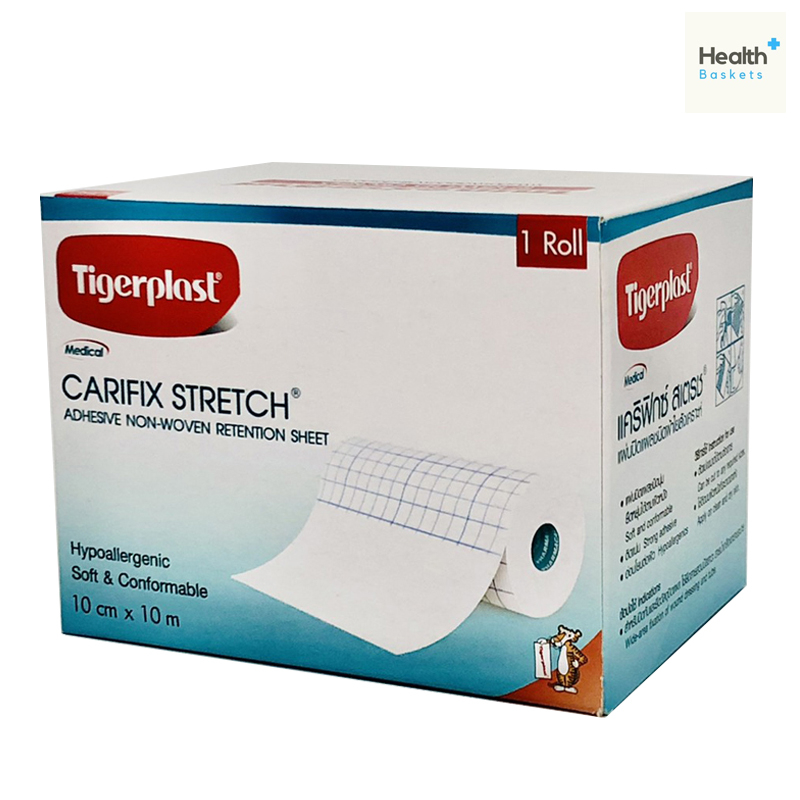 Tigerplast CARIFIX STRETCH 10cm X 10m แคริฟิกซ์ สเตรช ขนาด10ซมX10ม ...