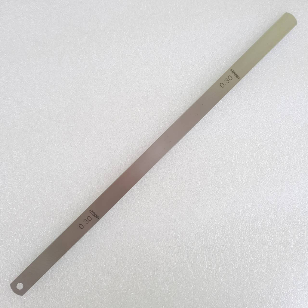 ฟิลเลอร์เกจ หนา 0.30mm ยาว 300mm กว้าง 13mm Feeler Gage Stocks INSIZE ...