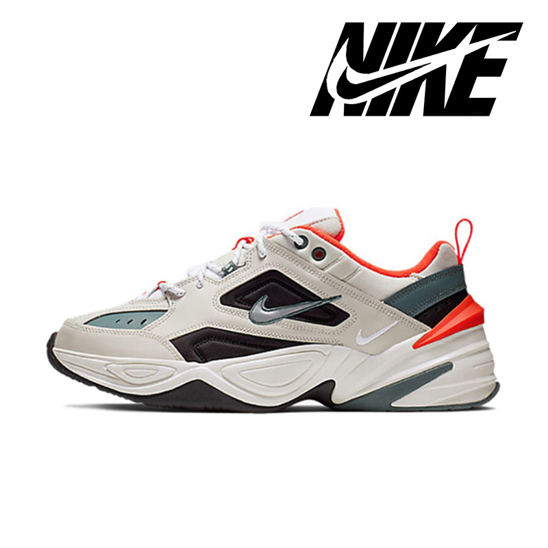 Nike M2K Tekno ESS Light Bone ของแท้ 100% รองเท้าพ่อต่ำรองเท้าผ้าใบสี ...