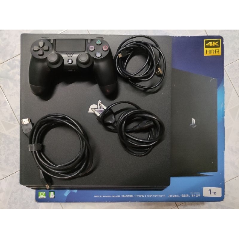 PS4 Pro 7218B HDD 1TB สภาพใหม่ ใช้งานปกติ | Shopee Thailand