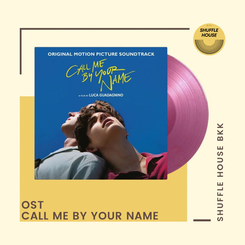 (จัดส่งฟรี) OST Call My By Your Name Soundtrack Vinyl แผ่นเสียง/แผ่นไว ...