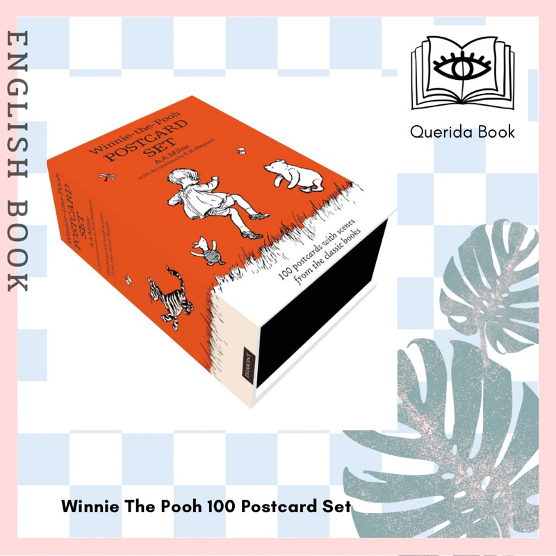 [Querida] โปสการ์ด Winnie The Pooh 100 Postcard Set | Shopee Thailand