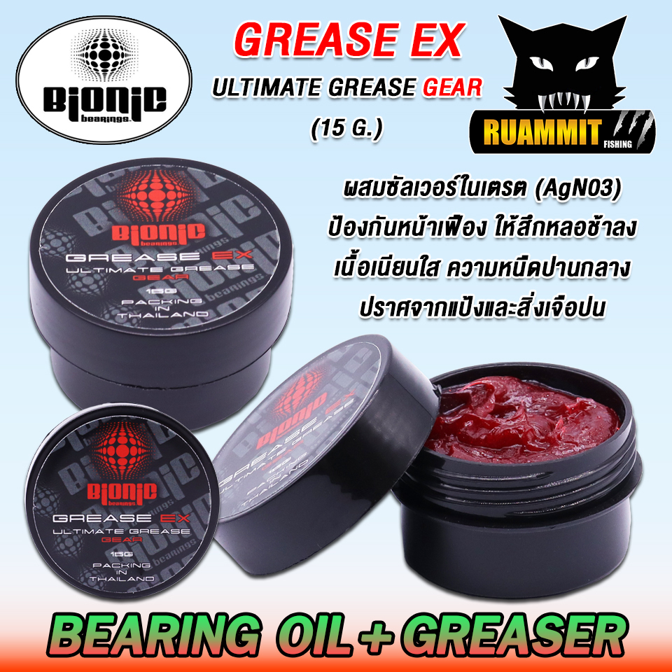 น้ำมัน จารบี น้ำยาล้างรอก ไบโอนิก BIONIC BEARING OIL/GREASE/CLEANER | Shopee Thailand