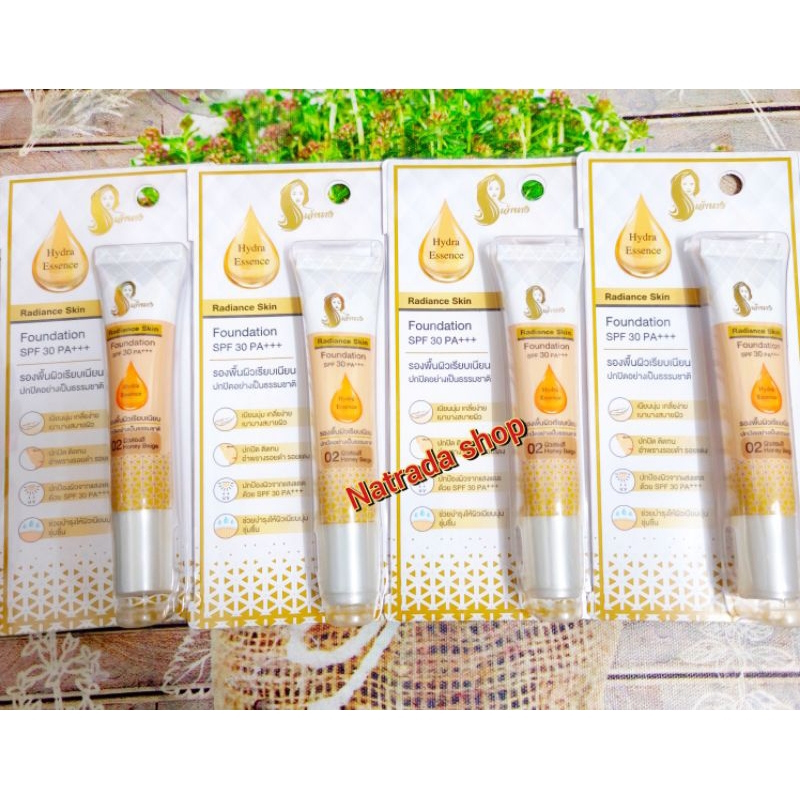 รองพื้นเจ้านาง Chonang Radiance Skin Foundation spf30pa+++ 15g.และ5g ...