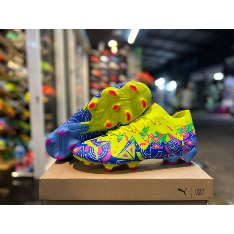 Puma Energy Pack รองเท้าสตั๊ด รองเท้าฟุตบอล | Shopee Thailand