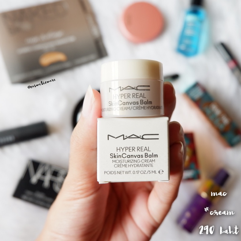 พร้อมส่ง! ️ mac hyper real skincanvas balm moisturzing cream 5ml ...