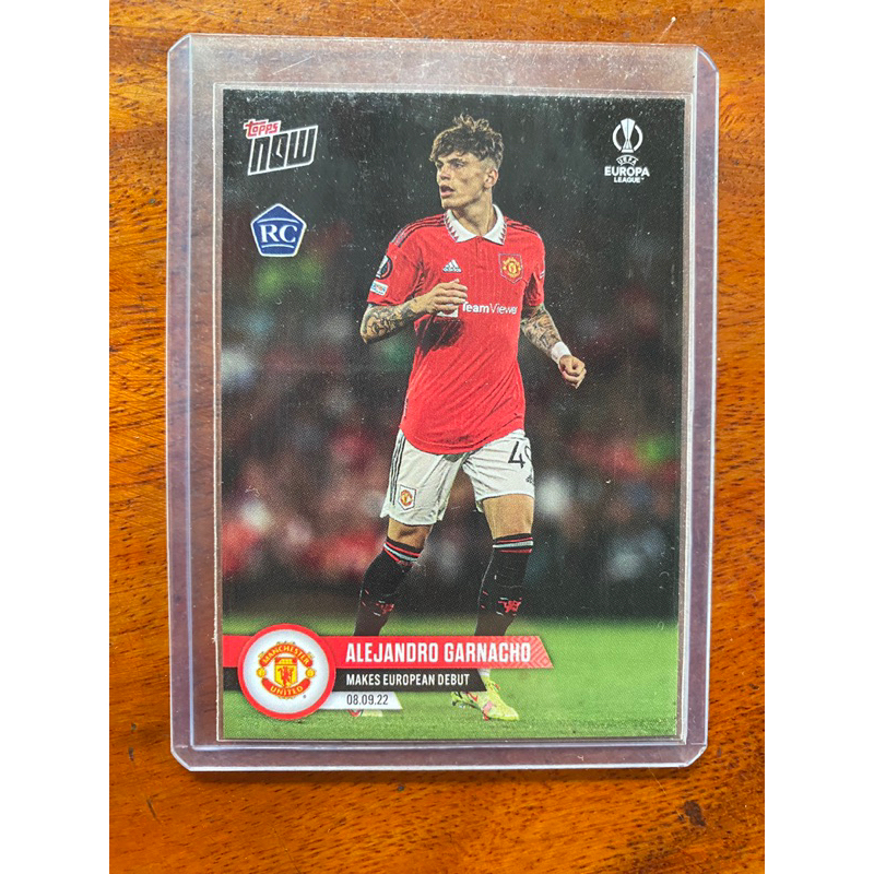 Topps Garnacho[RC] 004 | Shopee Thailand