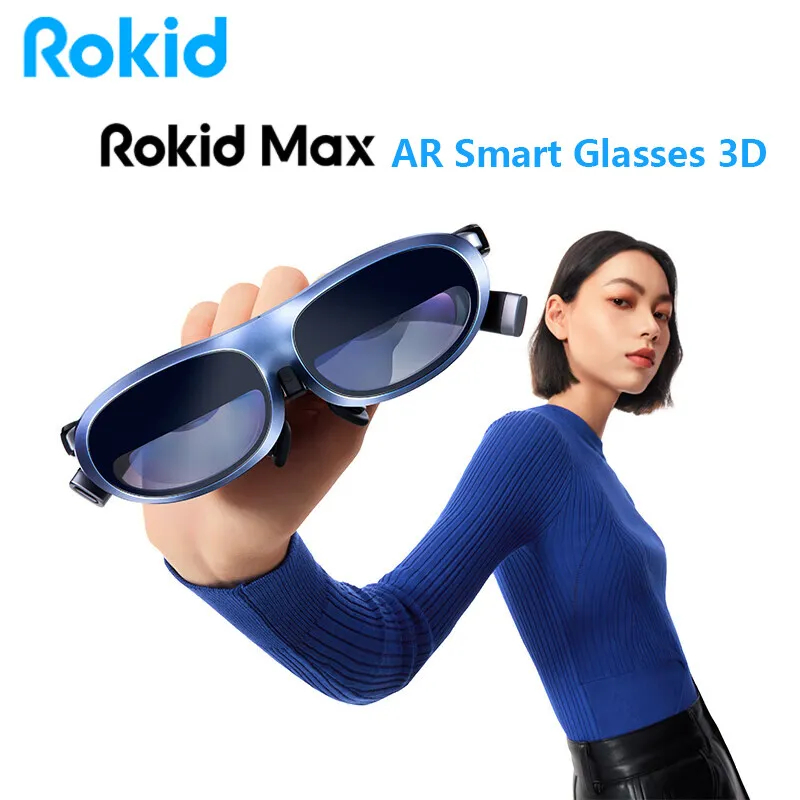 Rokid Max AR Smart Glasses 3D แว่นตา AR กว้างพิเศษ 50° พร้อมหน้าจอ 215 นิ้ว (รับประกัน 1ปี ...