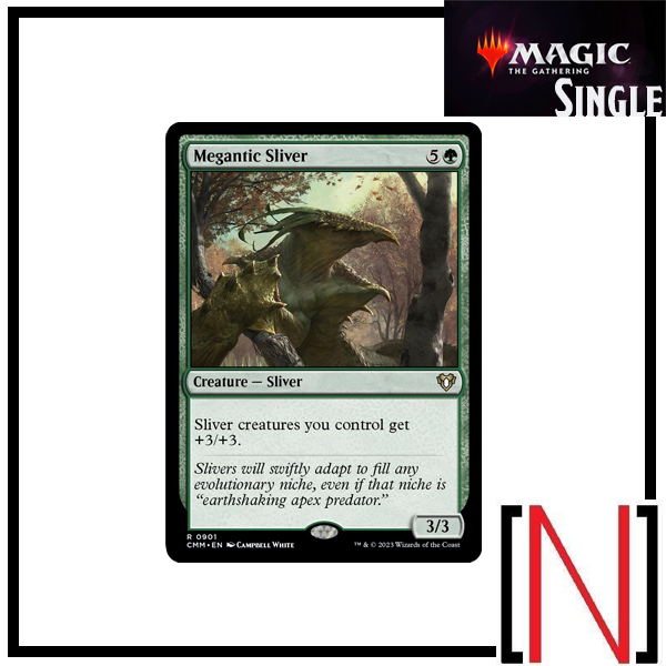 [MTG][Single][CMM] Megantic Sliver ระดับ Rare [ภาษาอังกฤษ] | Shopee ...