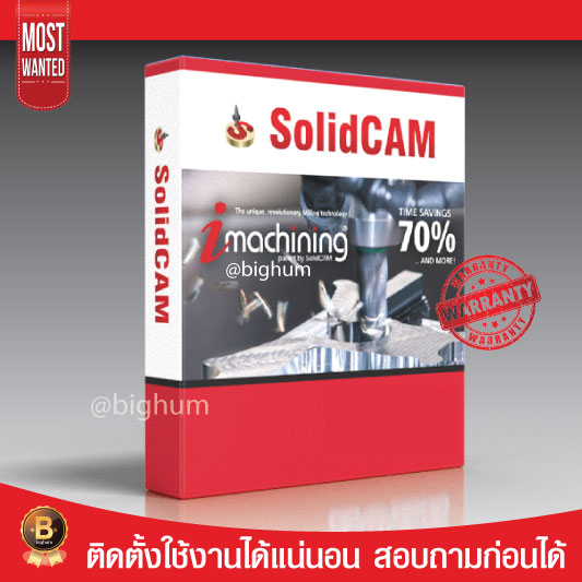 SolidCAM 2022 2023 FOR SOLIDWORS | 2021 Stand alone | Full Software windows | Shopee Thailand