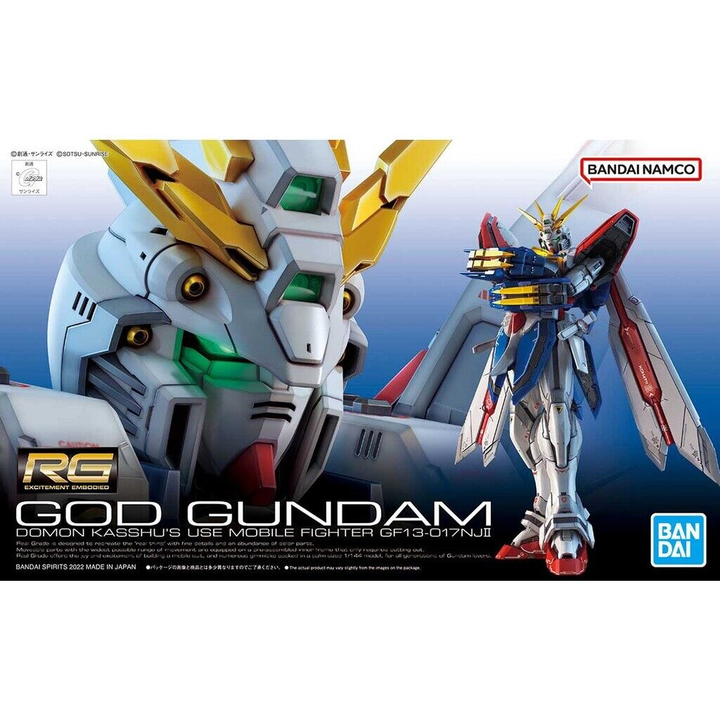 พร้อมส่ง Rg God Gundam 1/144 GF13-017NJII Robot Real Grade Model ...