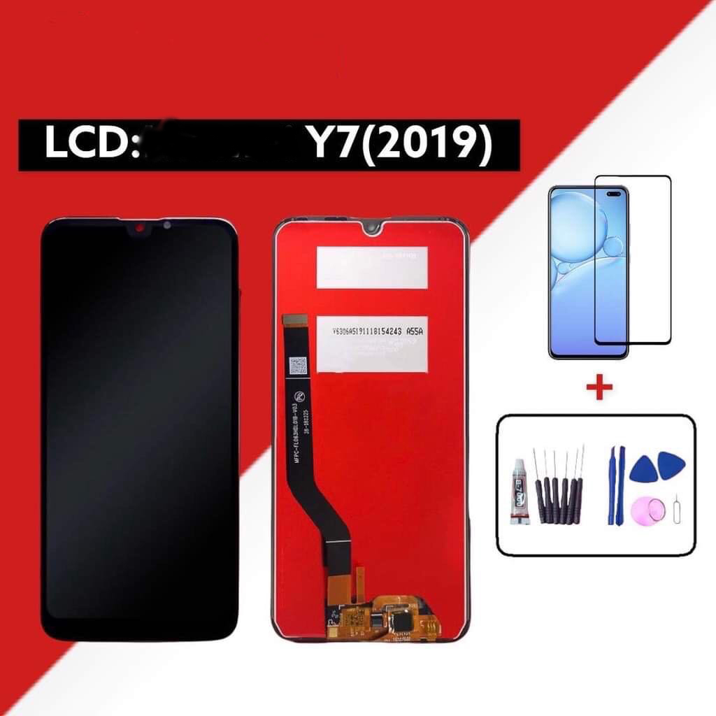 หน้าจอ Y7(2019) LCD Y7(2019) หน้าจอ+ทัชสกรีน หน้าจอโทรศัพท์ แถมฟิล์ม ...