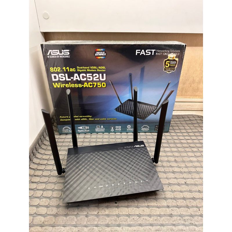 VDSL/ADSL Modem Router ASUS (DSL-AC52U) มือสอง | Shopee Thailand