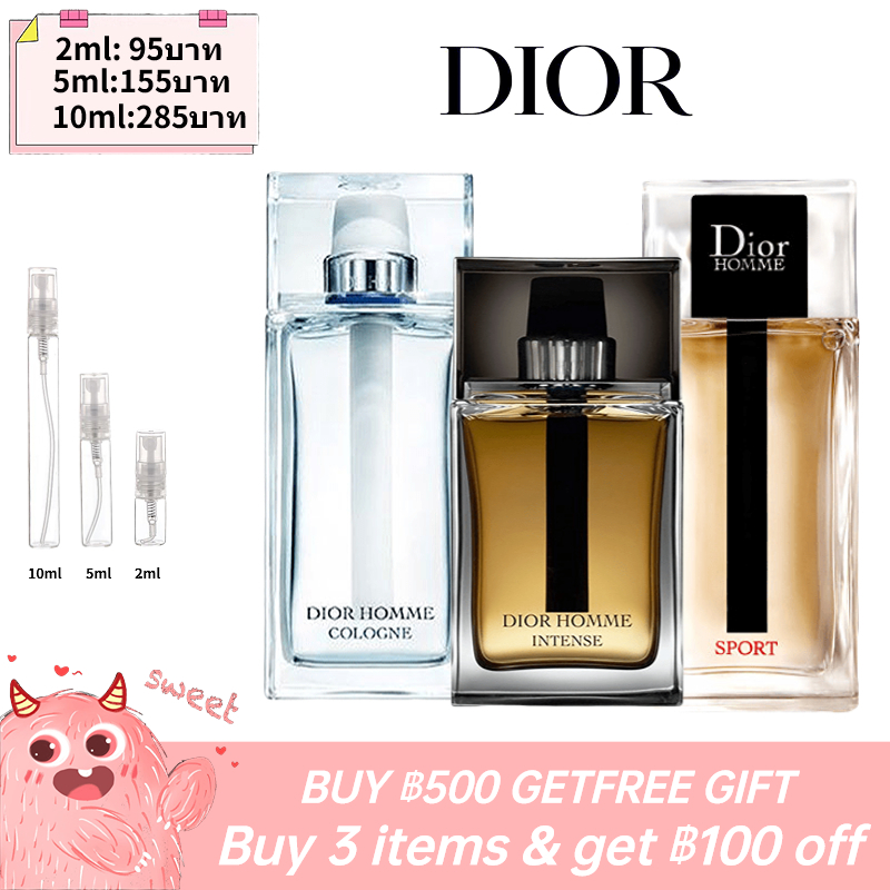 【รุ่นขายดี🔥-แท้💯%】Dior Homme Cologne / Homme Sport EDT & EDP 2ml/5ml ...