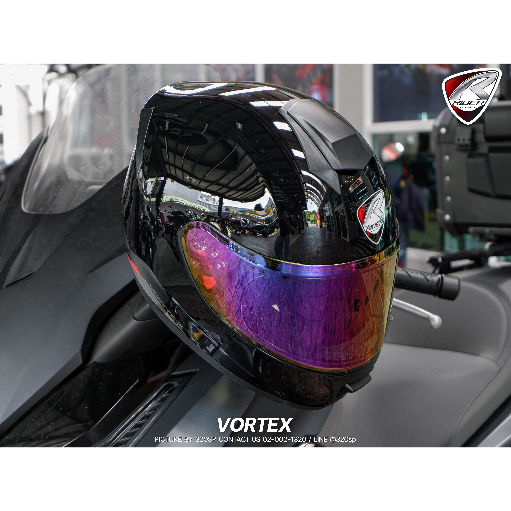 หมวกกันน็อค Rider Vortex 2023 ลายใหม่ล่าสุด ส่งไว!!! | Shopee Thailand