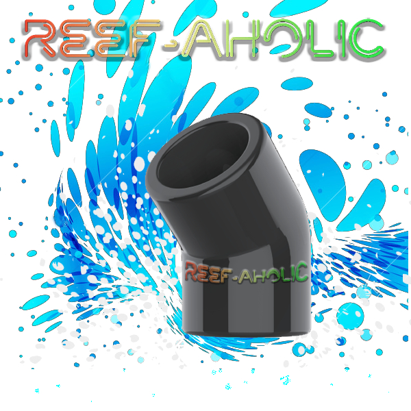 Reef-Aholic TY Elbow ข้องอ 45 องศา U PVC สีขาวและสีเทา ทนทานทุกสภาวะ ไม่ว่าจะแรงดัน หรือความหนาว ...