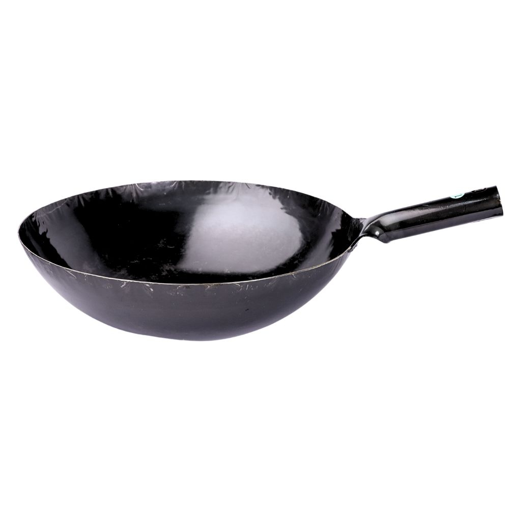 Yamada กระทะเหล็กตีด้วยมือ Iron Hammered Wok (Made in Japan) | Shopee ...