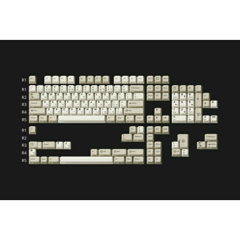 GMK Classic Retro Zhuyin keycap - base set | Shopee Thailand