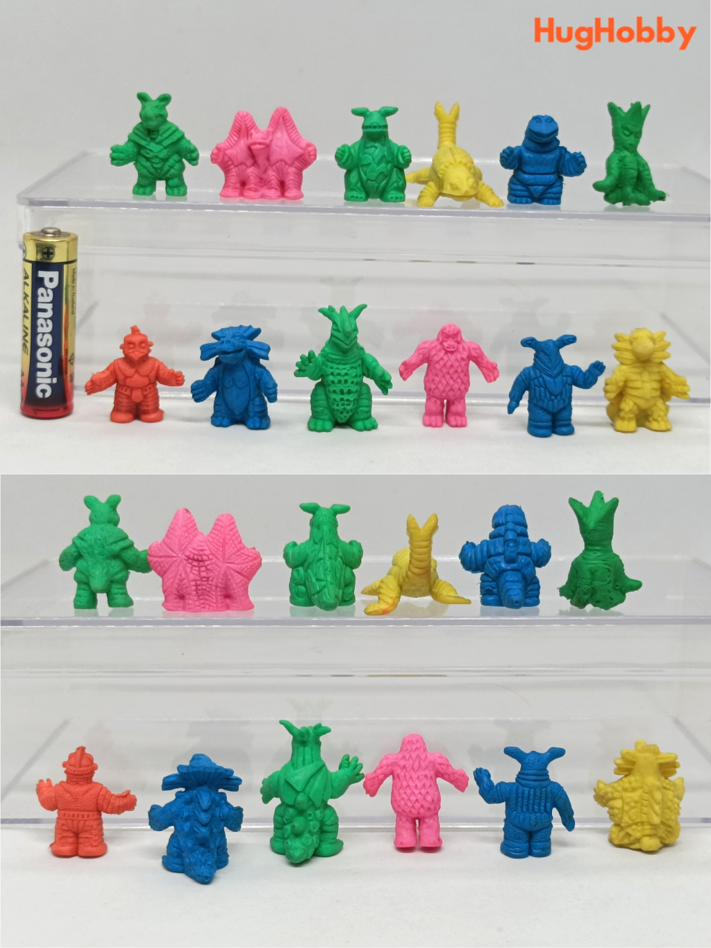 [Set of 12] Vintage 80s Popy Ultraman Kaiju Keshi Eraser Figure (Used ...