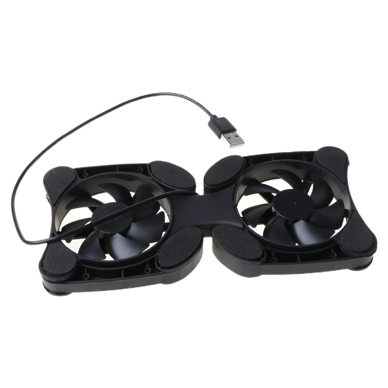 พับเก็บได้ USB พัดลมทำความเย็น CPU Cooler Mini Octopus Notebook Cooler ...