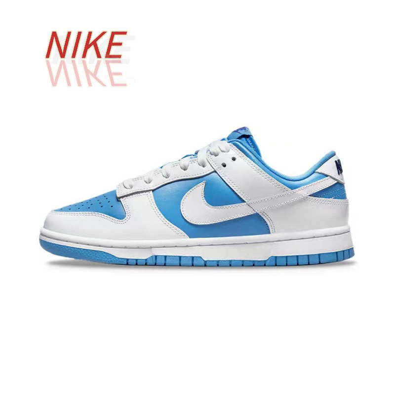 Nike Dunk Low ESS "Reverse UNC" ย้อนกลับ North Carolina blue เทรนด์ย้อน ...