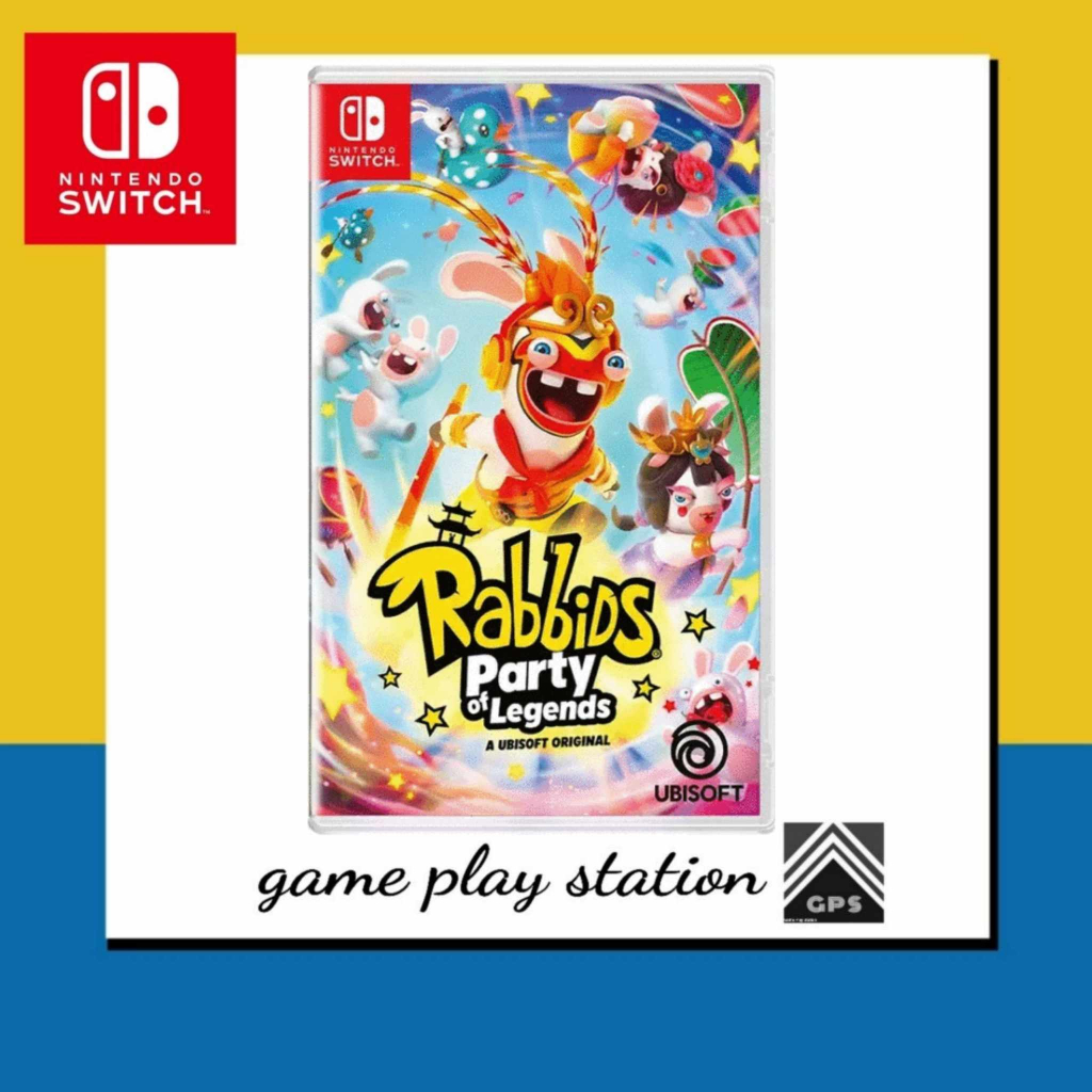 nintendo switch rabbids party legends ( english ) | Shopee Thailand