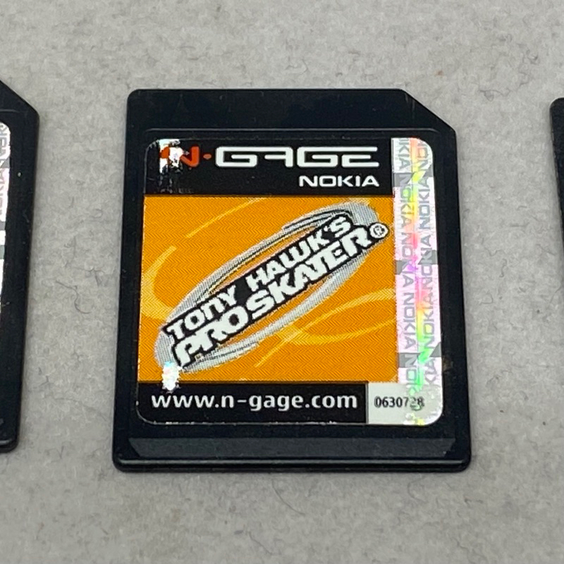 (NG1) การ์ดเกมส์โนเกียแท้ ไม่มีกล่อง | NOKIA N-GAGE Original card Game | Shopee Thailand