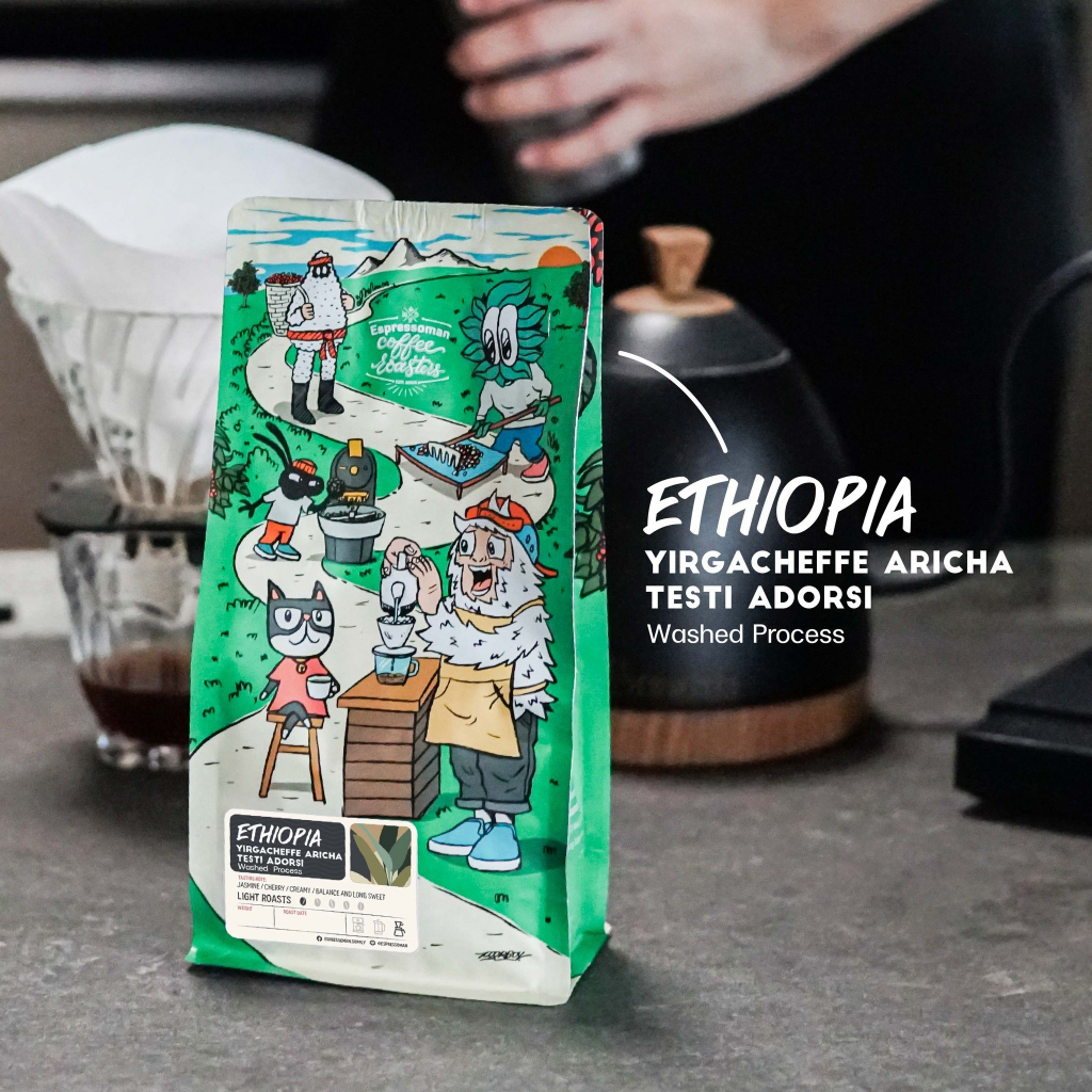 Ethiopia Yirgacheffe Aricha - Washed Process | Shopee Thailand